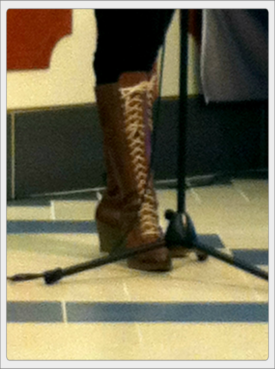 These boots are made for writing - rite while u can
